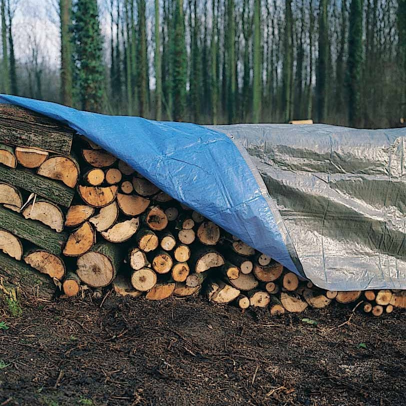 Holz-Abdeckplane leicht | Bakker.com